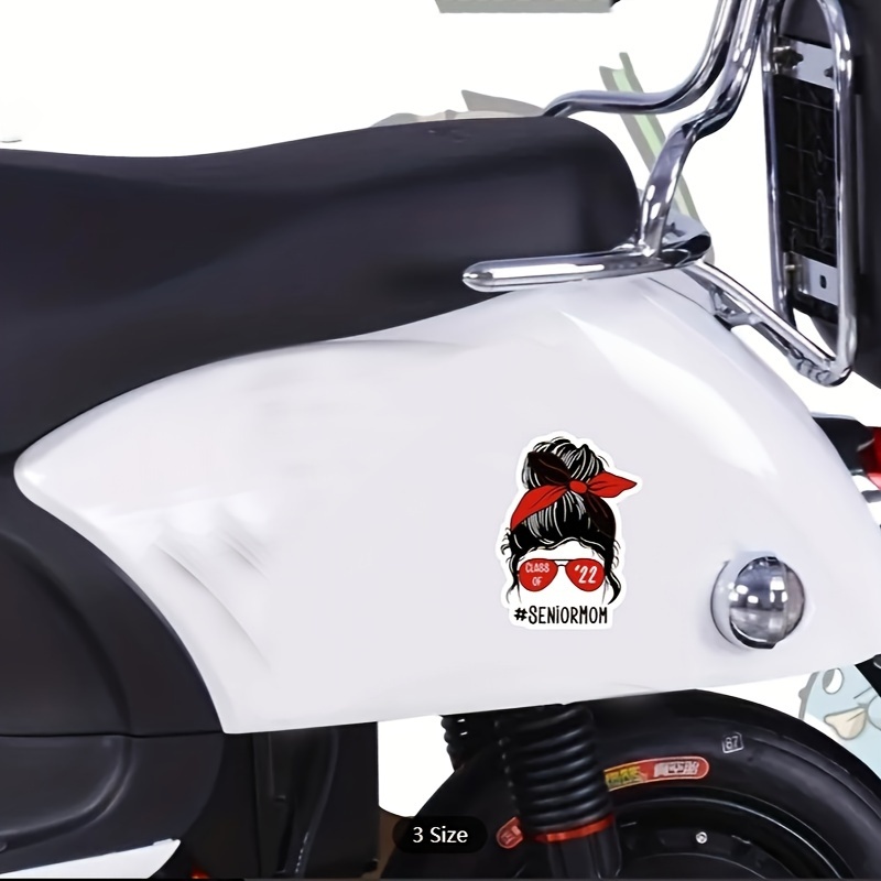 Senior Mom Sticker Decal Wall Laptop Truck Car Bumper - Temu Australia