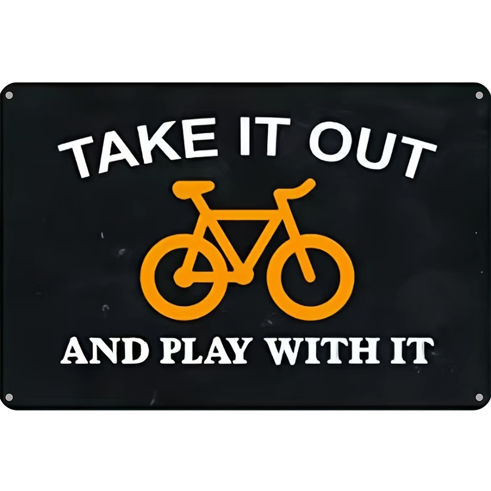 "take Play " Classic Metal Aluminum Sign Classic Plaque - Temu United ...