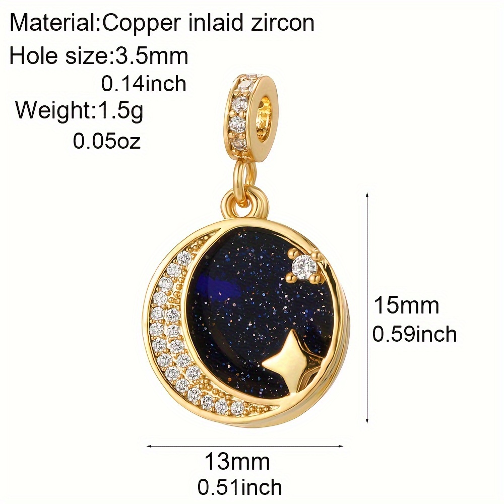 Cute Heart Star Key Love Charms Jewelry Making Supplies - Temu United ...