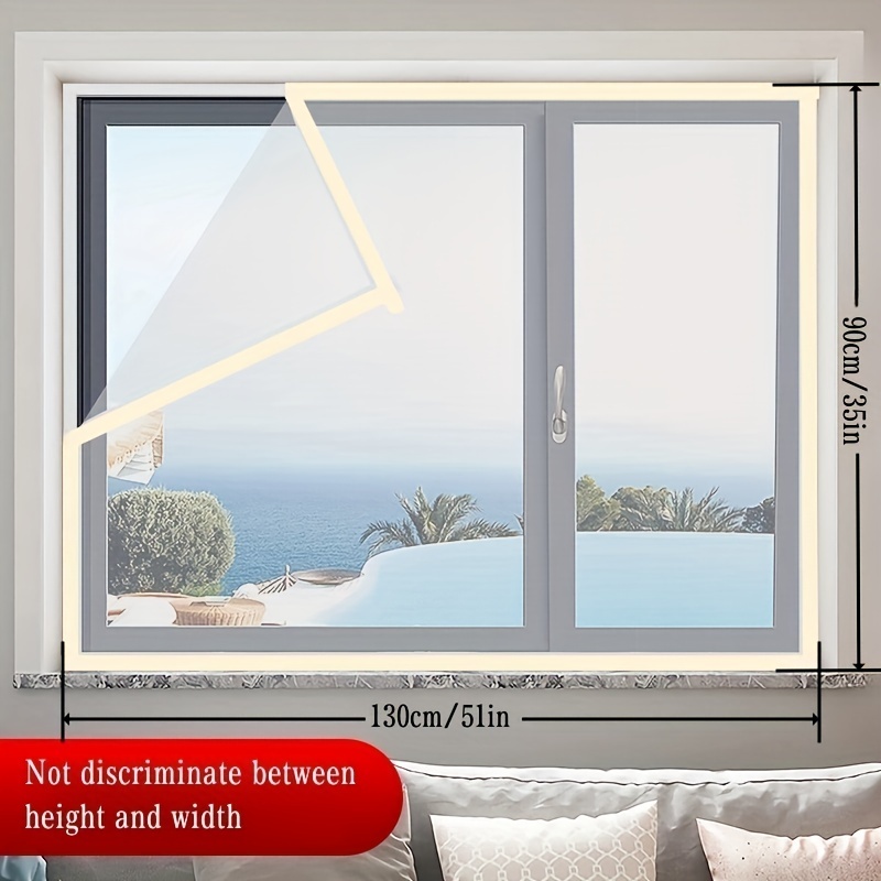 Diy Self adhesive Window Screen Netting Mesh Curtain Anti - Temu United ...