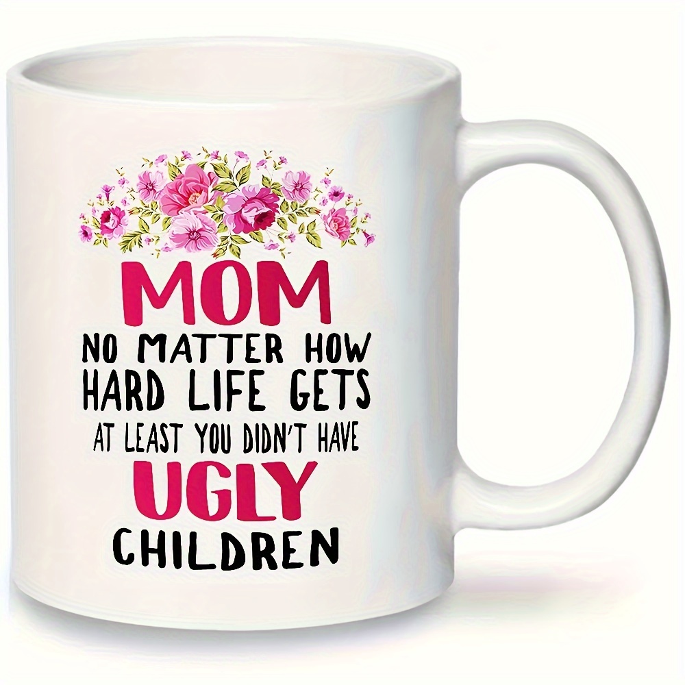 Start Day Right A Beautiful Ceramic Coffee Mug White Handle - Temu ...