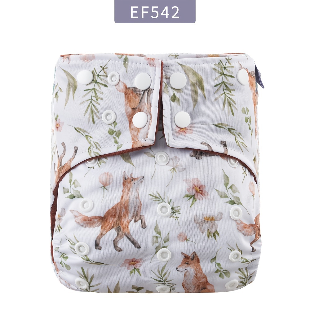 Coffee Fleece Inner Cloth Diaper Colorful Print Waterproof - Temu Canada