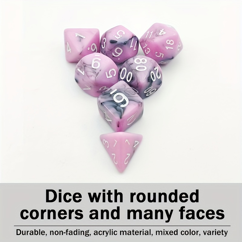 multi sided dice set essential toys multi person parties - {region_name}