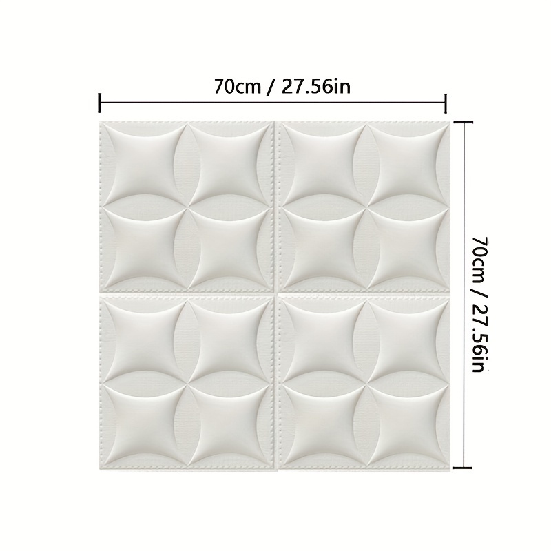 3d Wall Tile Sticker Foam Self adhesive Waterproof Moisture - Temu ...