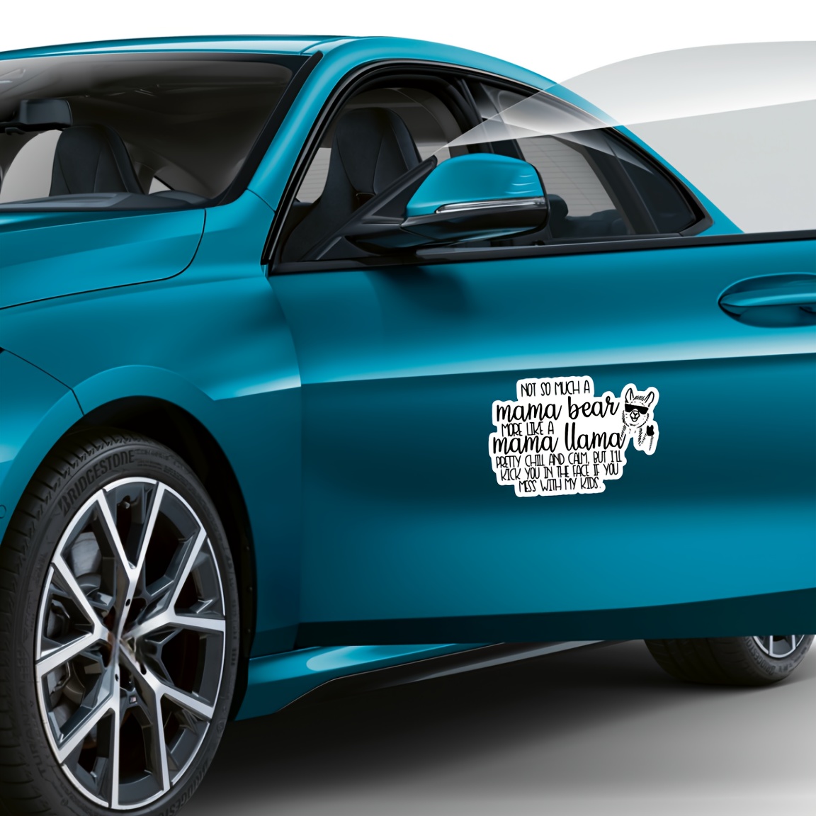 Alpaca Wearing Sunglasses Vinyl Waterproof Sticker - Temu Denmark