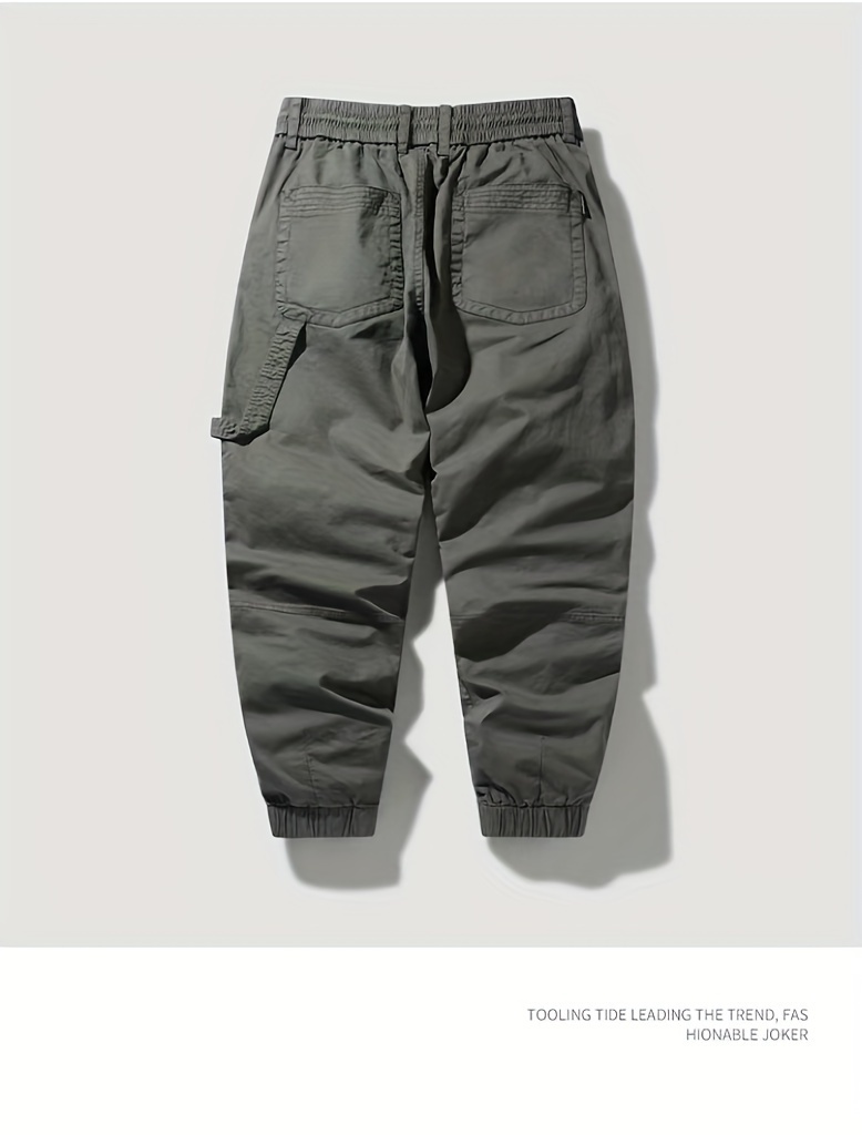 Mens Stylish Comfy Solid Joggers Pockets Active Breathable Temu