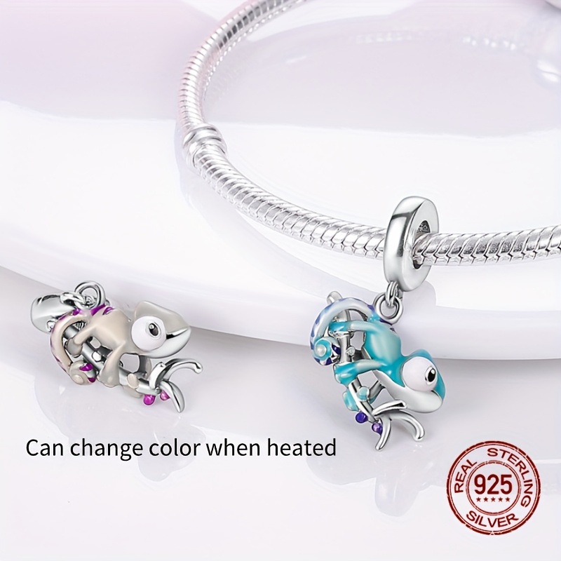 S925 Silver Color Changing Dragon Color Changing Elephant - Temu United ...