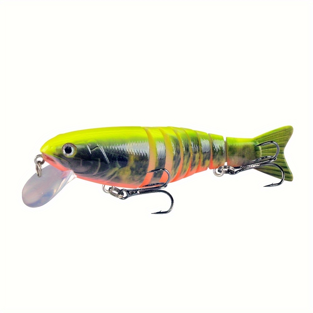 Sinking Fishing Lure Artificial Hard Bait Multi segment - Temu Australia