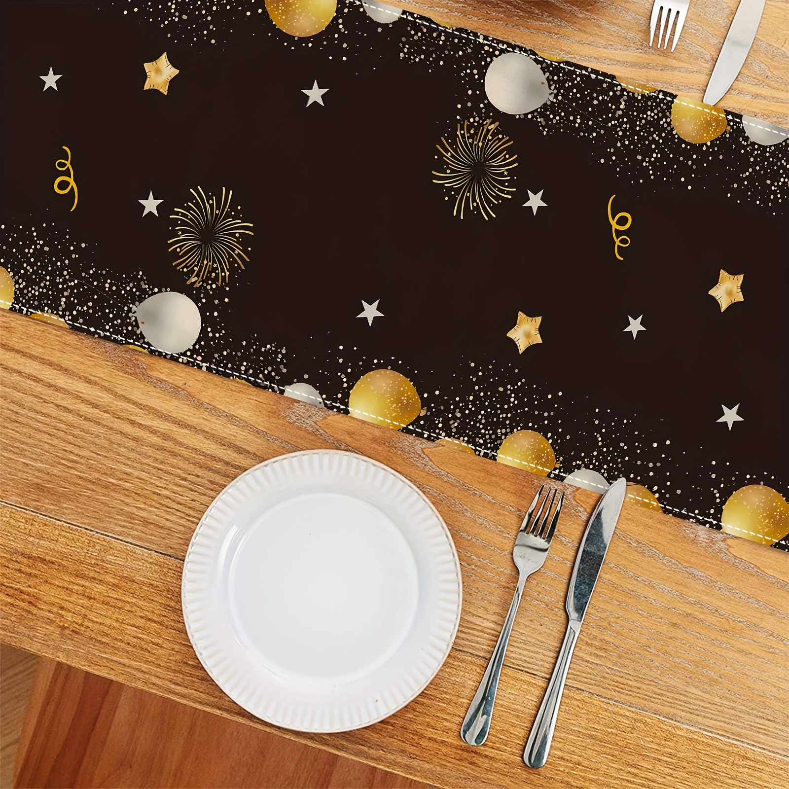 Table Runner Happy Birthday Theme Table Runner Decorative - Temu