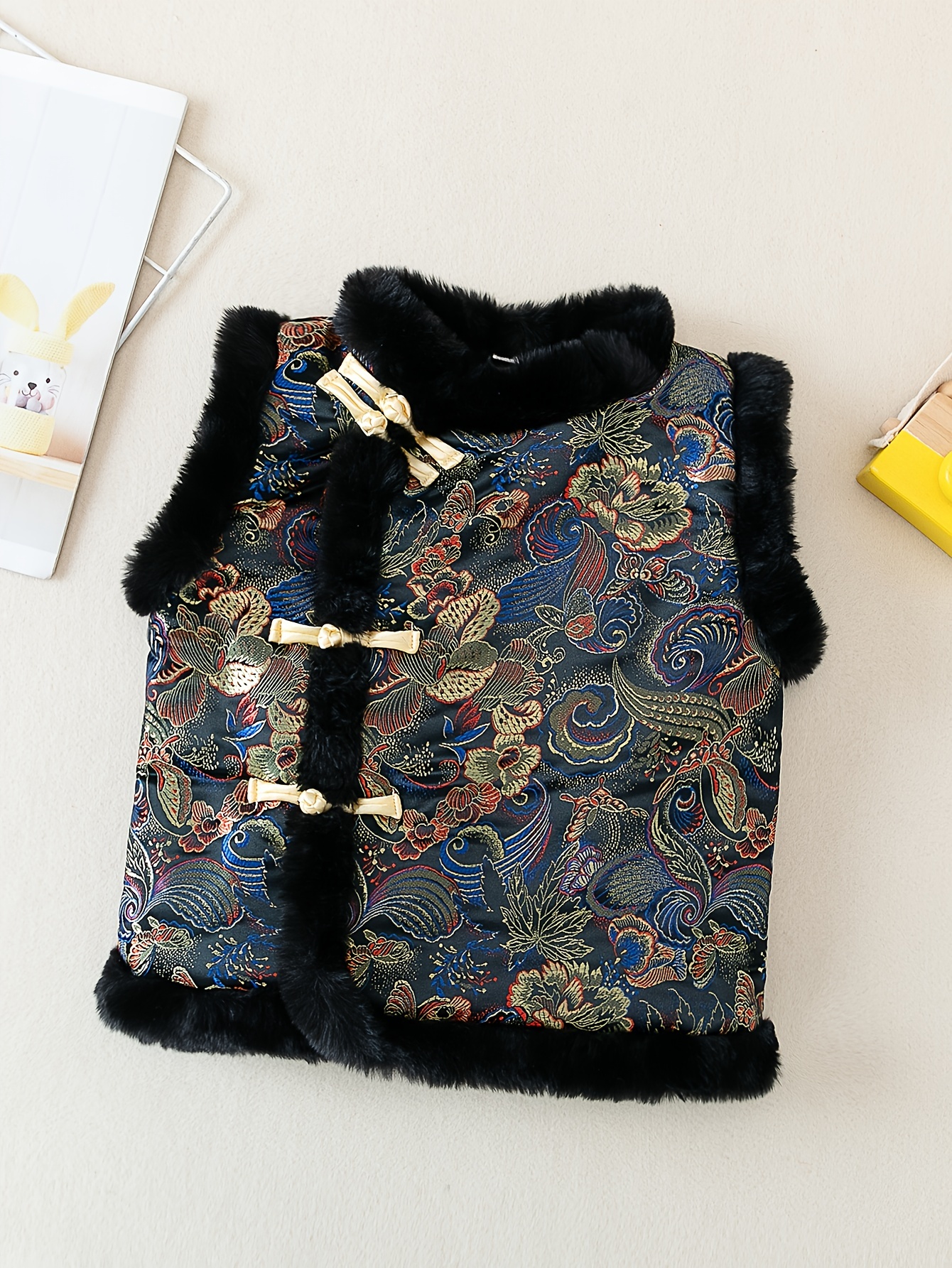 Boys Traditional Vintage Tang Suit Hanfu Chinese Style Warm - Temu ...