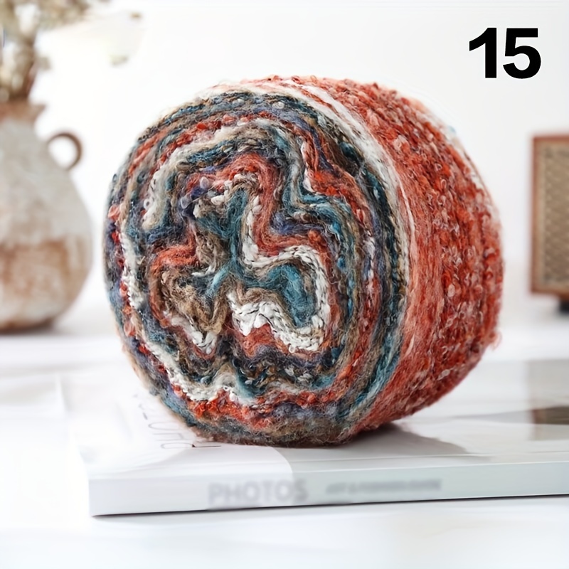 Yarn Wool Blend Yarn Wool 20.00% Acrylic 50.00% Polyester - Temu ...