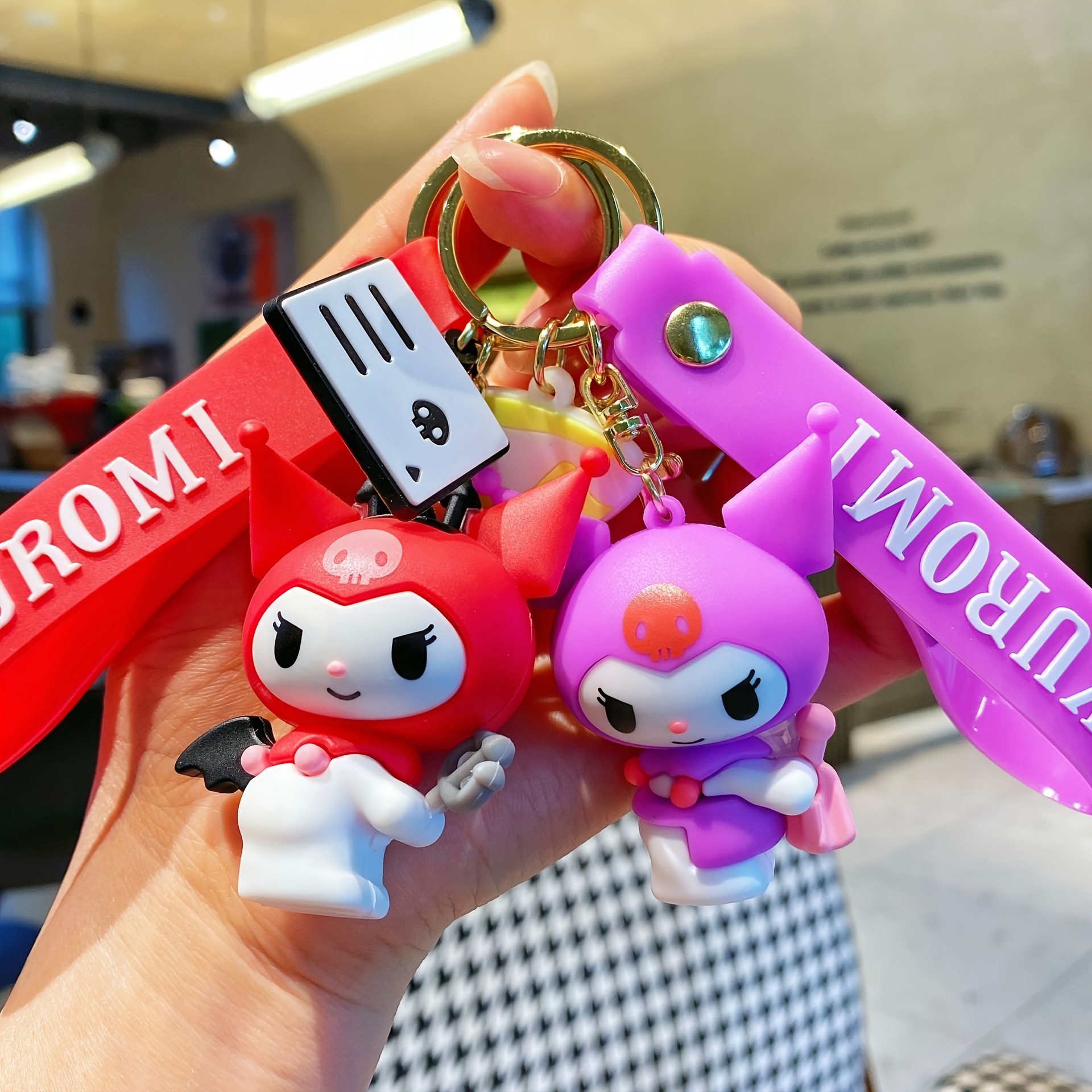 Wristlet Keychain Cute Silicone Doll Kawaii Anime - Temu Canada