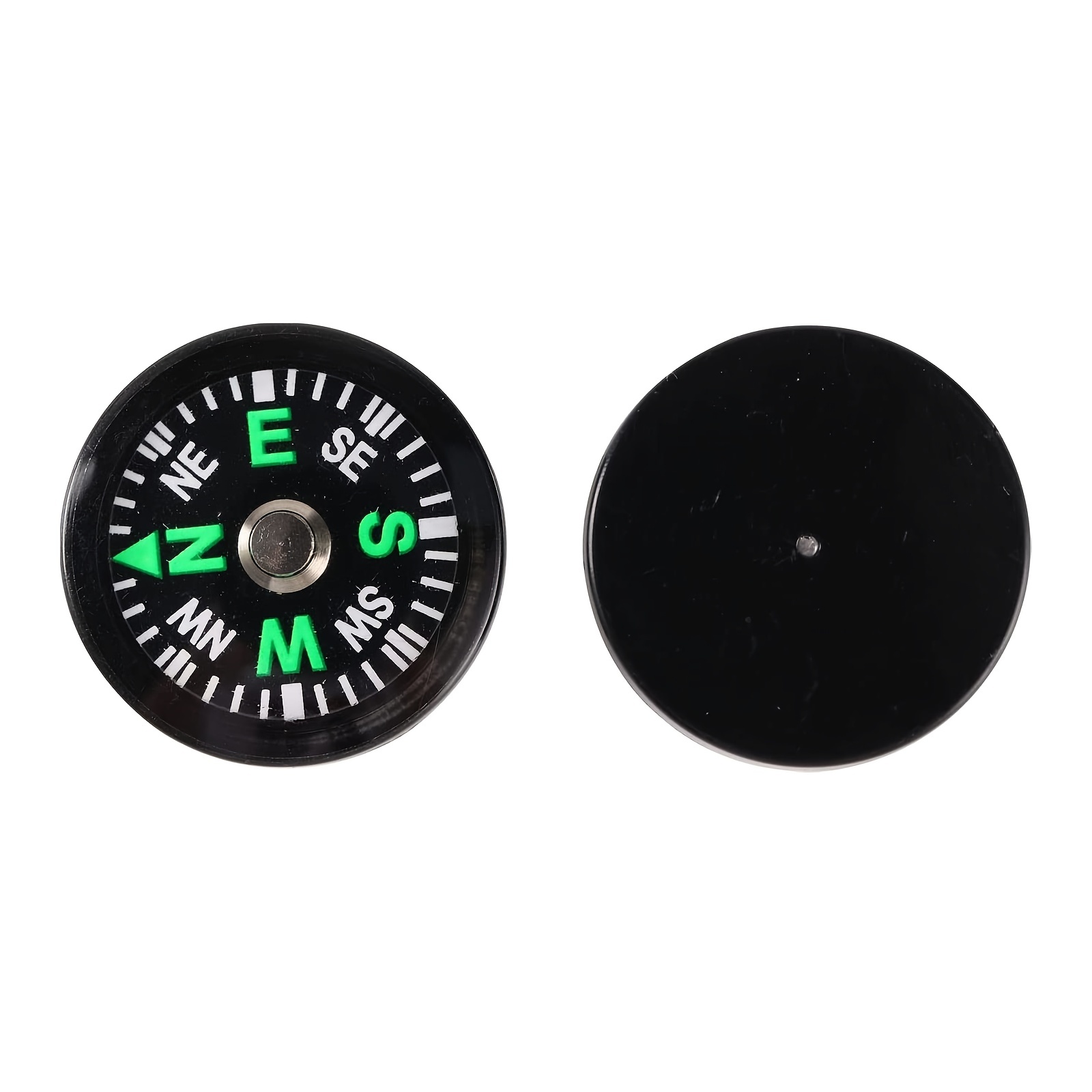 12개입 08in20mm 경량 포켓 나침반 캠핑 하이킹을 위한 휴대용 오일 충전 버튼 나침반 오늘의 거래 확인