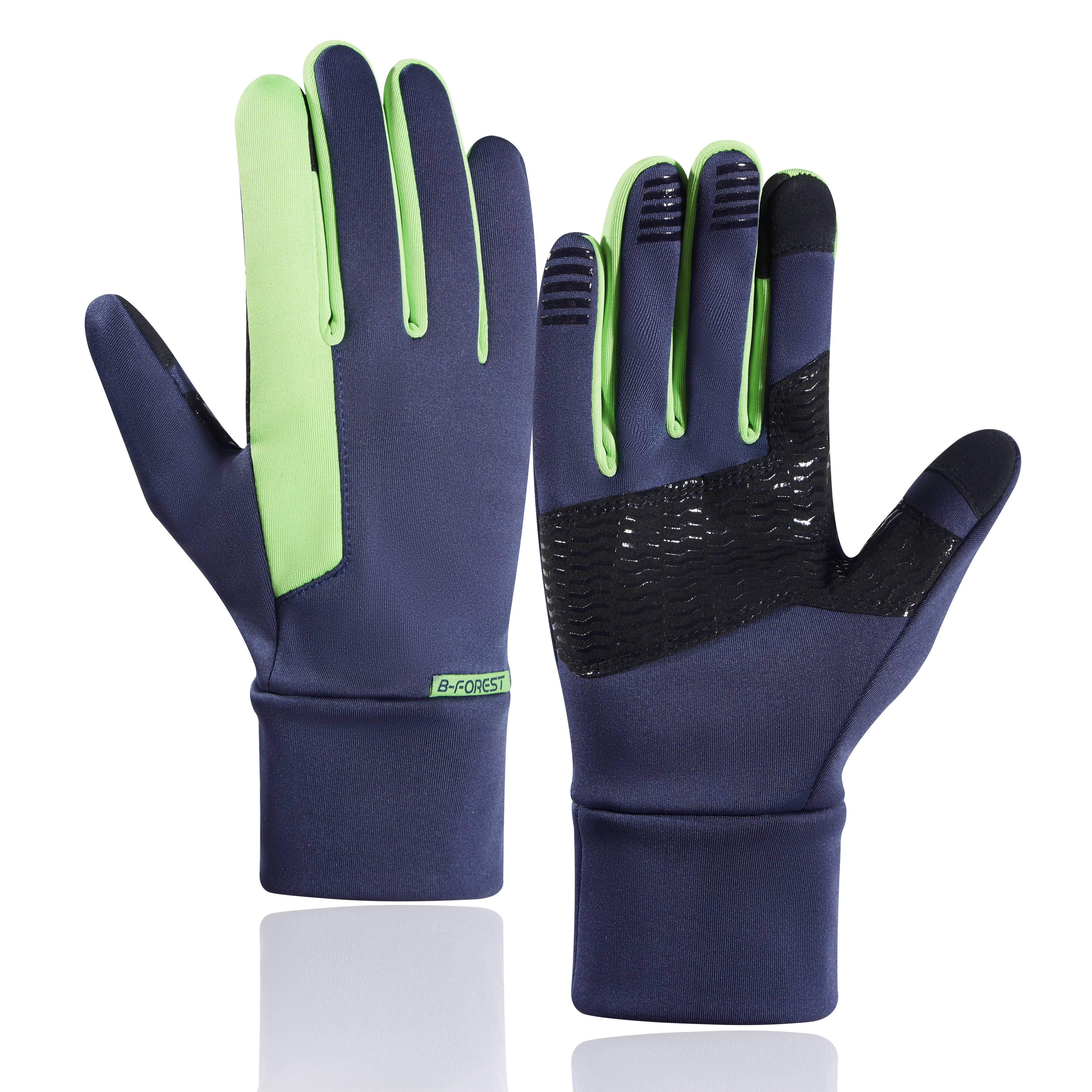 Mens Cold Proof Gloves Non Slip Warm Winter Gloves Thick Outdoor Sports ...