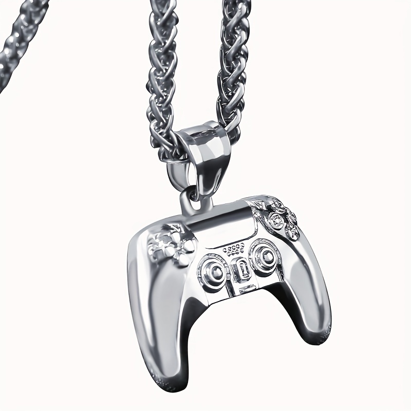 1pc Mens Gamer Style Pendant Necklace Show Off Your Gaming Pride ...