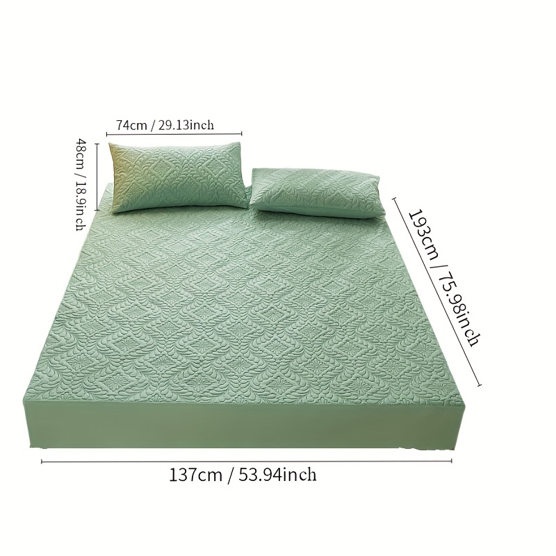 Layered Waterproof Fitted Sheet Set Non slip And Urine proof - Temu ...