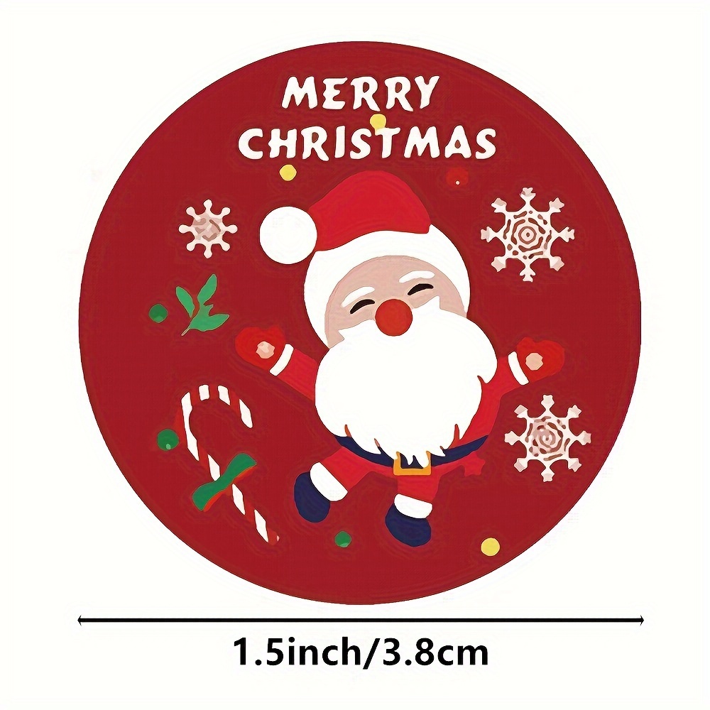 500 Stickers Merry Christmas Stickers Christmas Theme - Temu United Kingdom