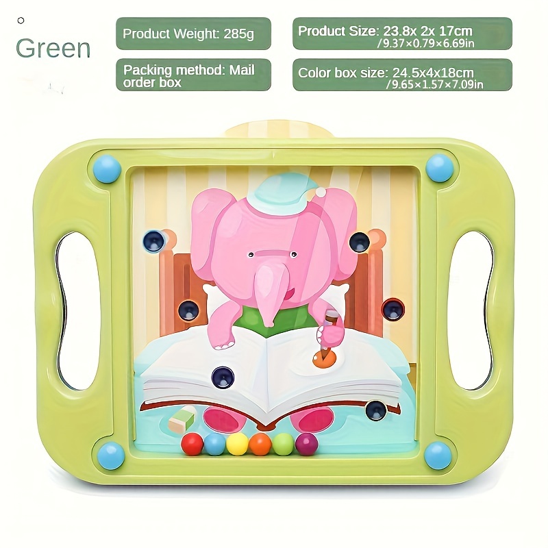 Maze Puzzle Game Balance Bead Board Handheld Game Cultivate - Temu ...