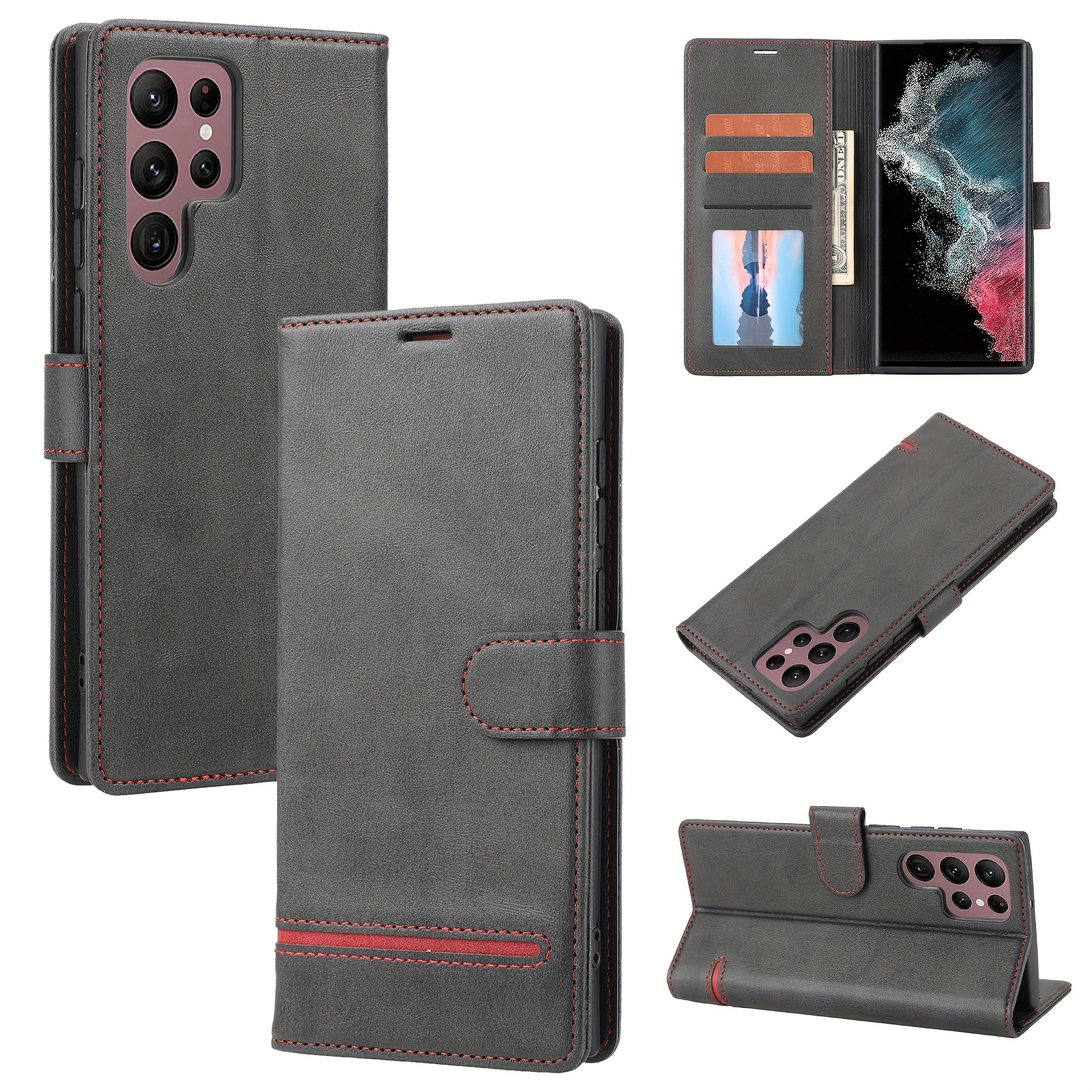 Voor Samsung Galaxy S7/S8/S9/S10/S20/S21/S22/S23 ULTRA PU - Temu Netherlands