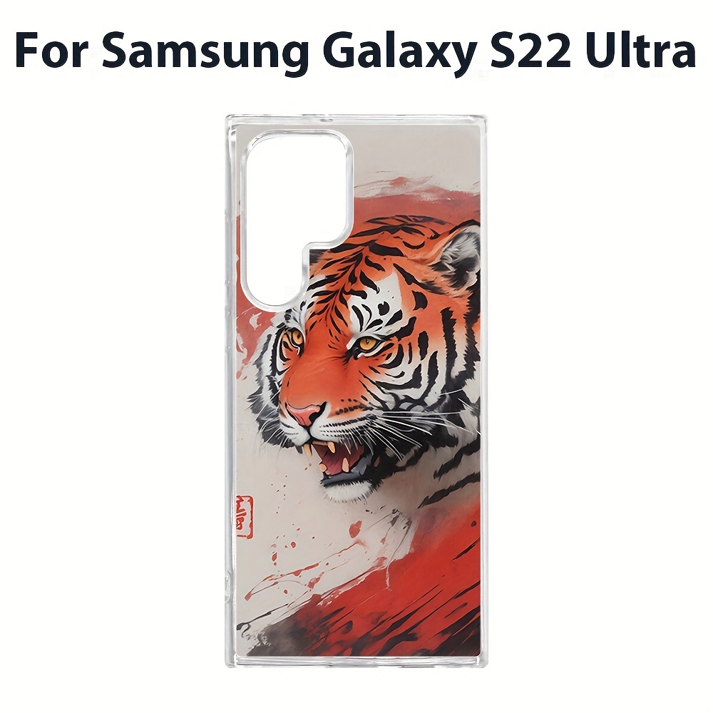Tiger Domineering Handyhülle, Geeignet Für Samsung Galaxy S23/FE/Plus/Ultra, Galaxy S22/Plus ...