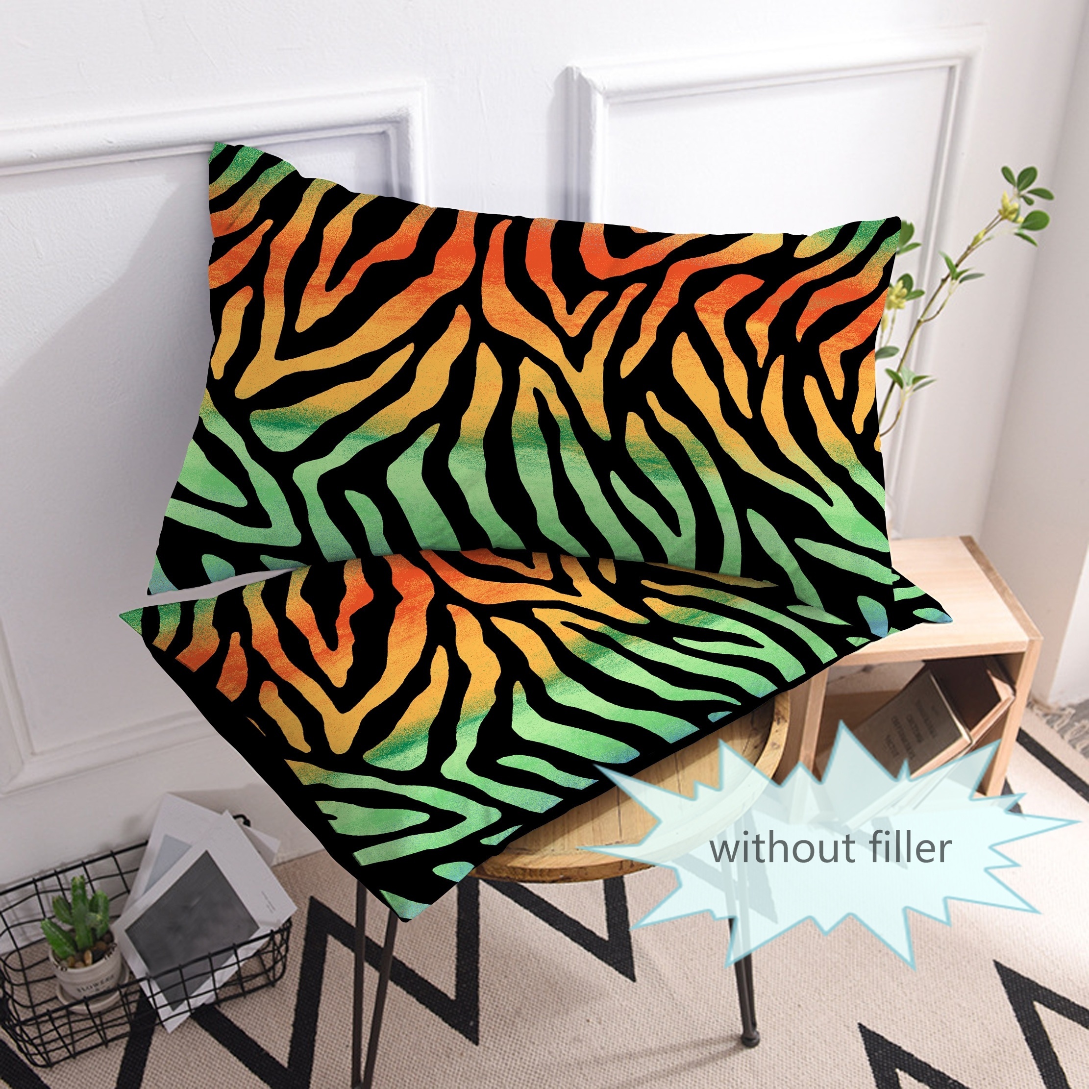 Geometric Printed Pillowcase (without Pillow Core) Soft - Temu United ...