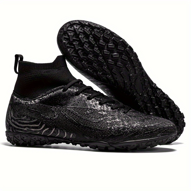 mens solid high football boots professional outdoor - Temu Denmark