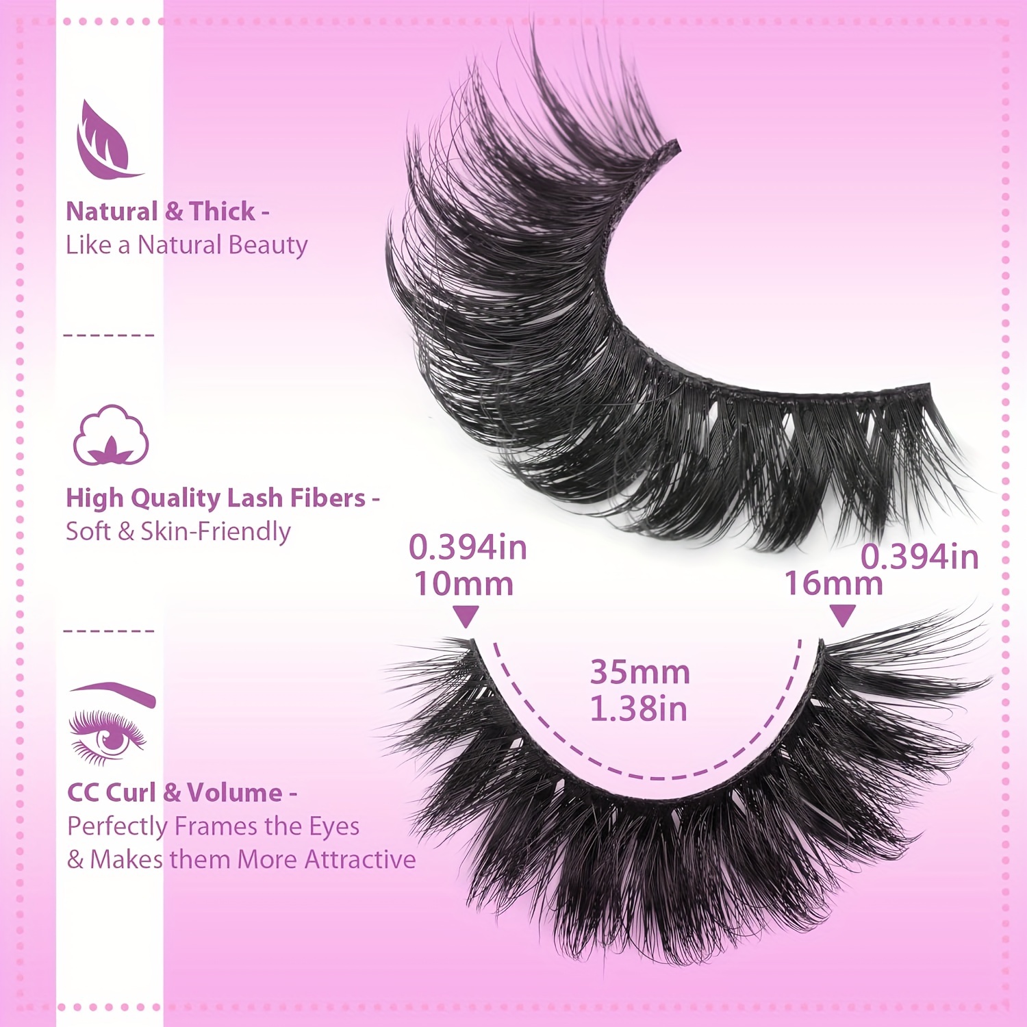 Thick false eyelashes store