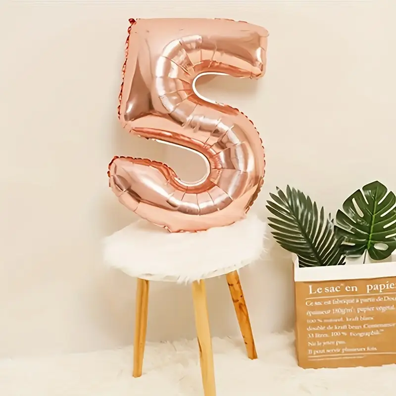 32인치 0 9 로즈 골든 알루미늄 필름 풍선 생일 축하 생일 파티 기념일 이벤트 장식 파티 장식 풍선 파티 결혼식