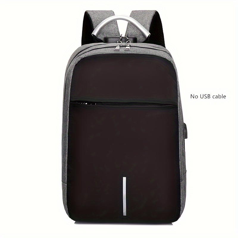 Combination Lock Computer Backpack Business Waterproof Large - Temu Denmark