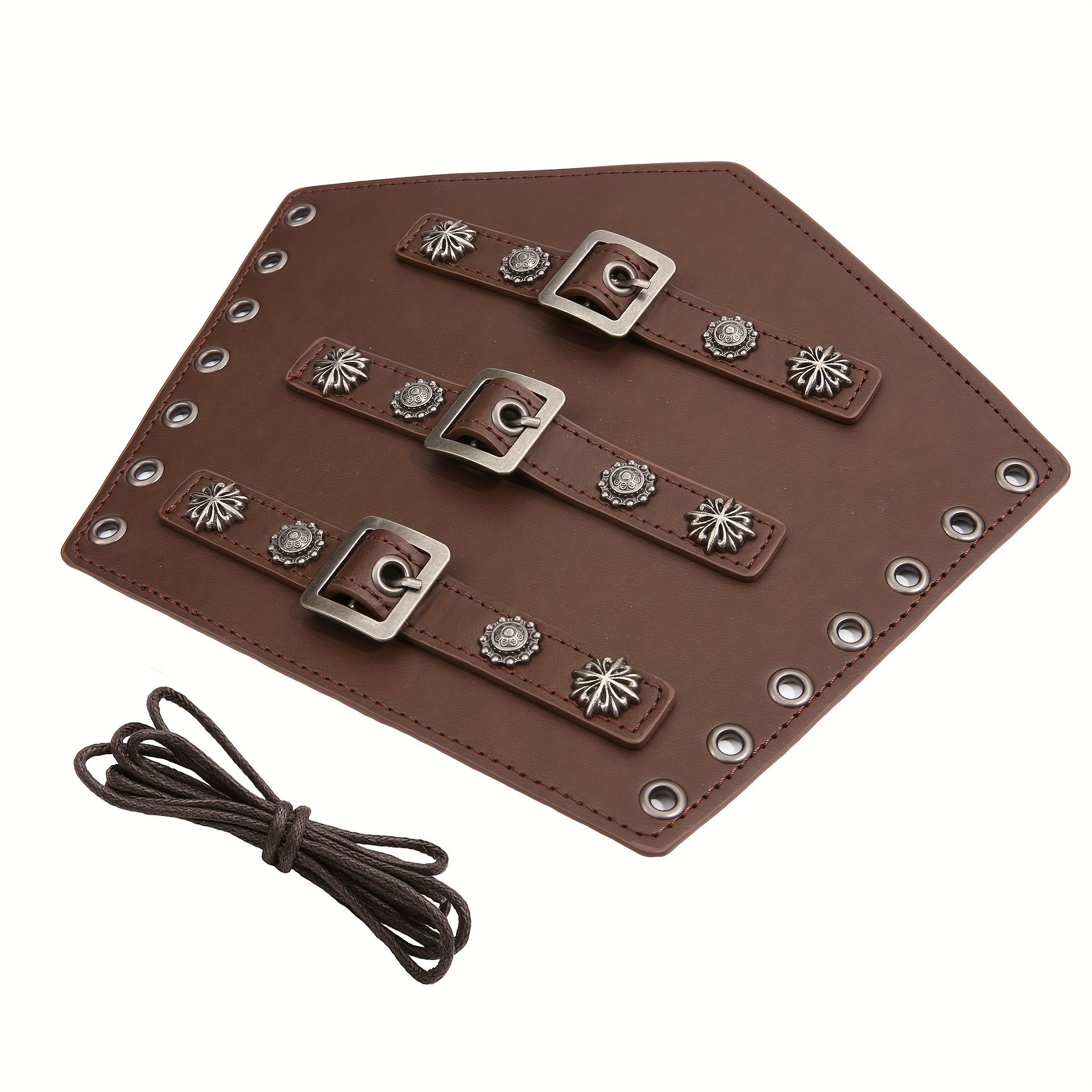 1pc Mens Medieval Vintage Knight Wrist Guard Cosplay Stage Costume ...