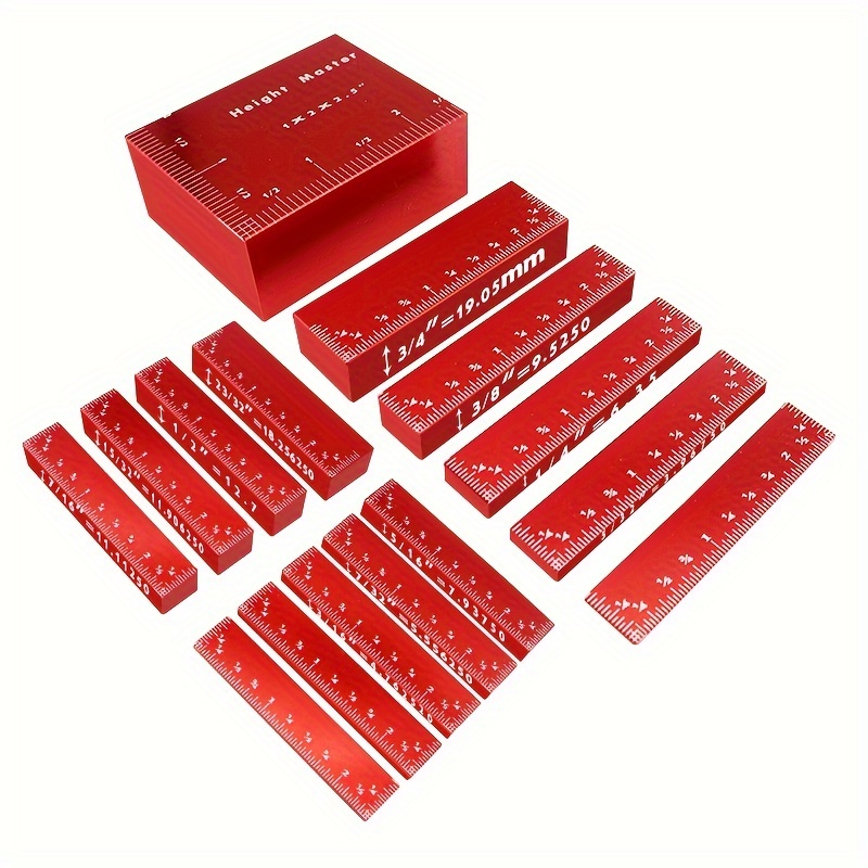 Blocks Height Gauge Aluminum Setup Bars Router - Temu Australia