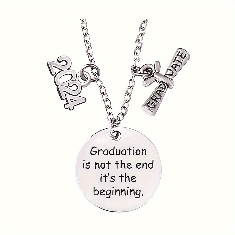 1pc Engraved Inspirational And Emotional Label Necklace And Keychain ...