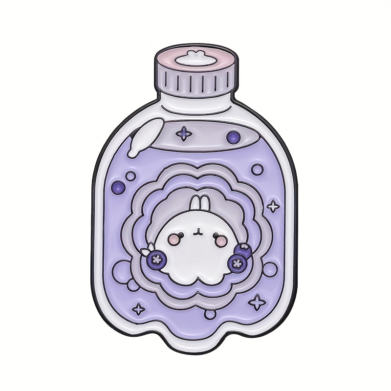 Creative Cute Rabbit Brooch Alloy Badge Pin Lapel Pin - Temu United Kingdom