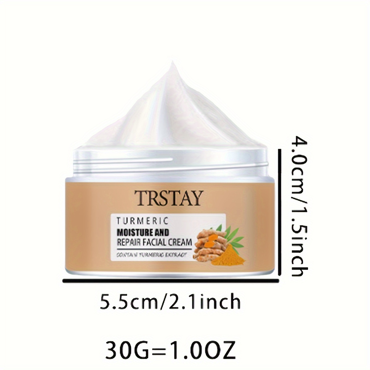 Turmeric Moisturizing Facial Cream Rejuvenates Skin Deeply - Temu Ireland