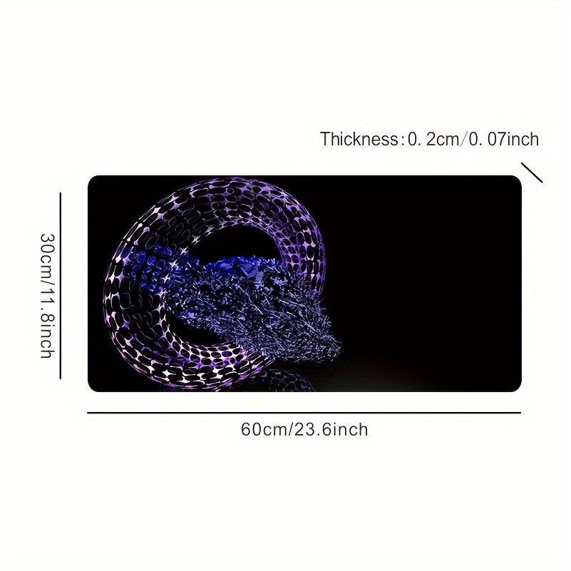 Purple Pattern Mouse Pad Electronic Sports Mouse Pad Rubber - Temu ...
