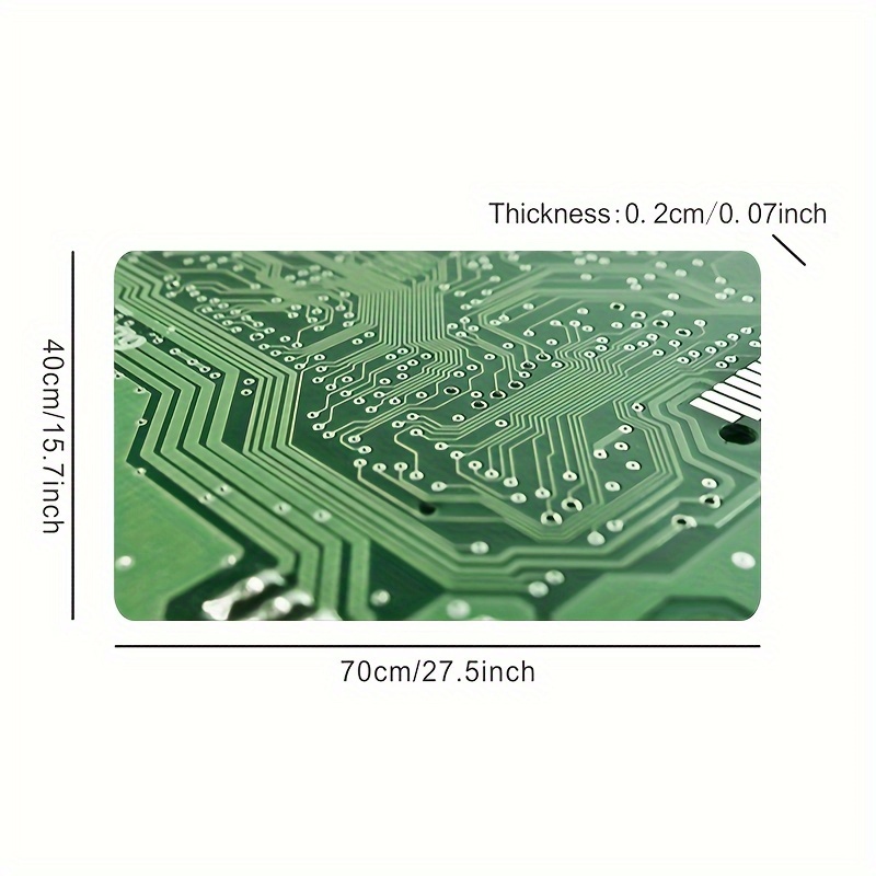Real Circuit Board Pattern Mouse Pad Professional Mouse Pad - Temu Ireland