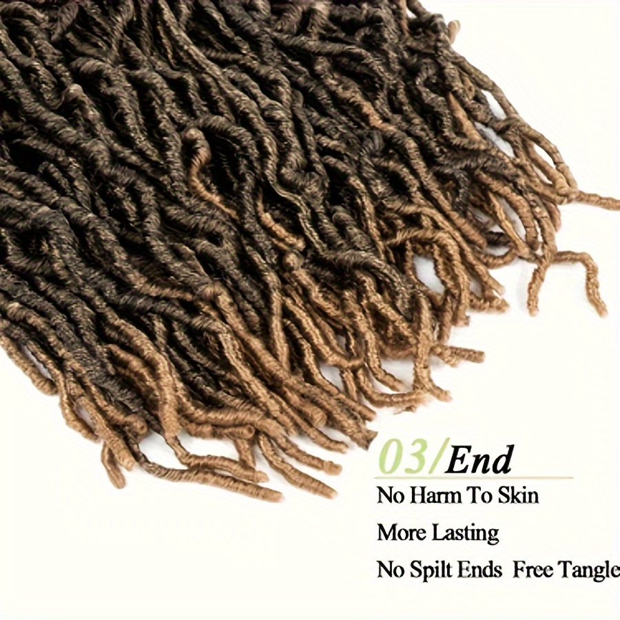 New Soft Locs Crochet Hair Women Butterfly Locks Style - Temu Philippines