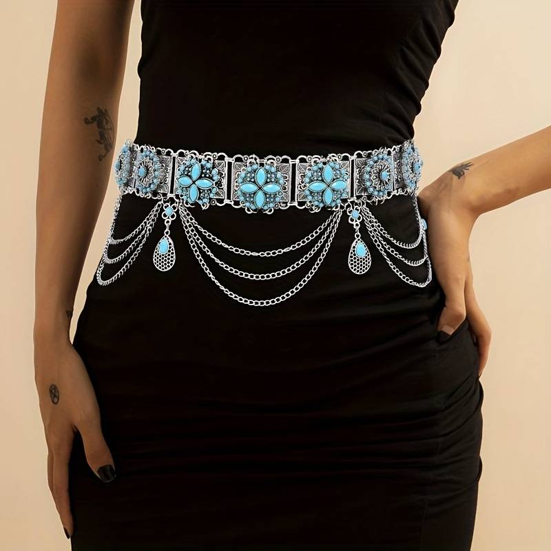 Sexy Exaggerated Fringed Multi Layer Shoulder Chain Back Chain Body
