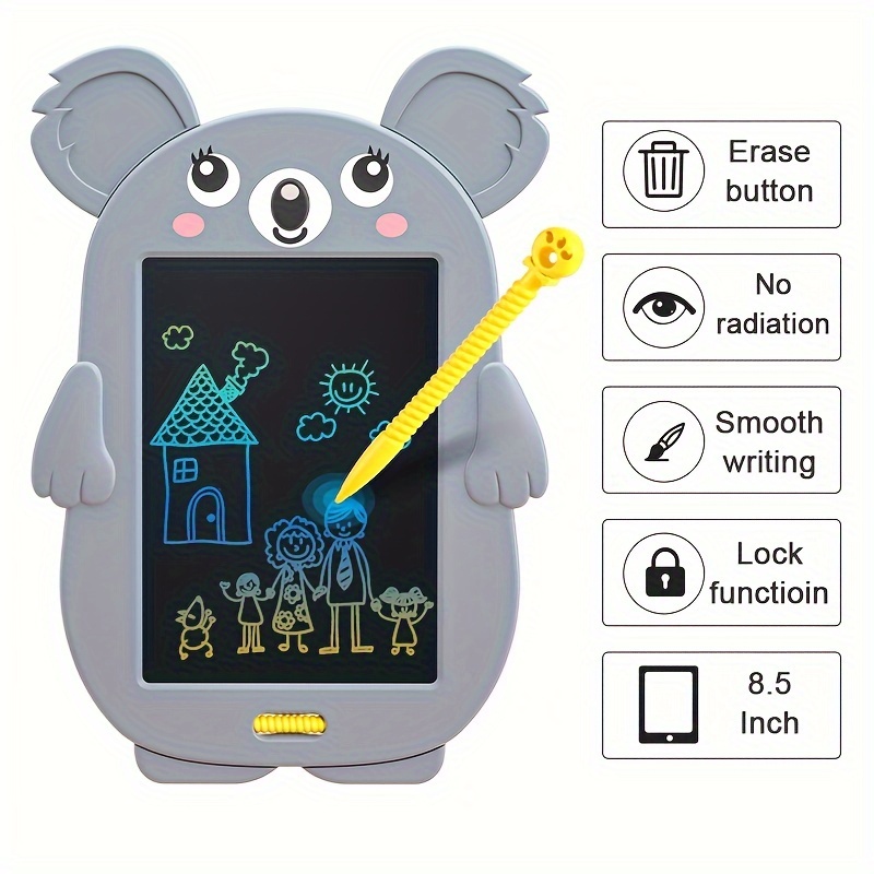 Koala Magnetic Drawing Board Lcd Handwriting Board Painting - Temu ...