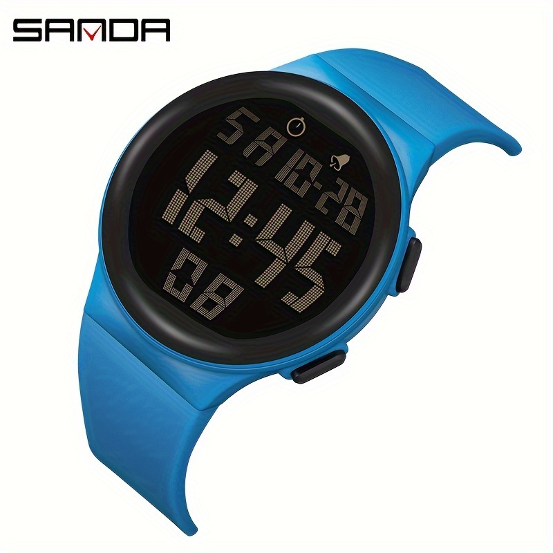 Mens Big Digital Trend Outdoor Waterproof Multifunctional Electronic ...