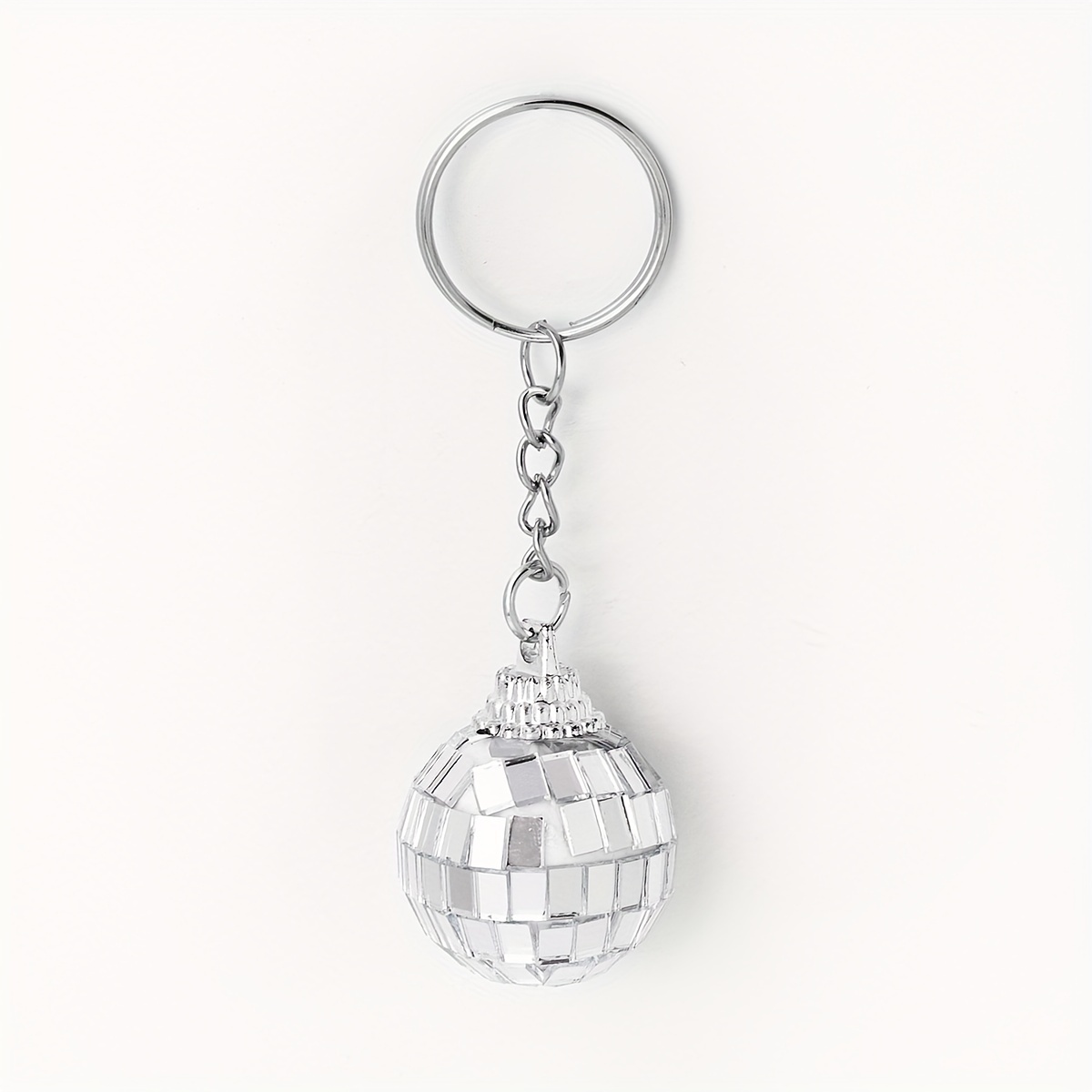 Mini Disco Ball Keychain Retro 90s Fashion Alloy Key Chain - Temu ...