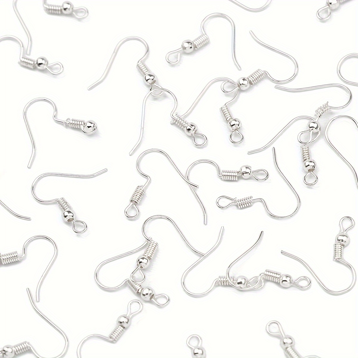 Earring Hooks Alloy Gold Plated Silver Plated Earrings Hooks - Temu ...