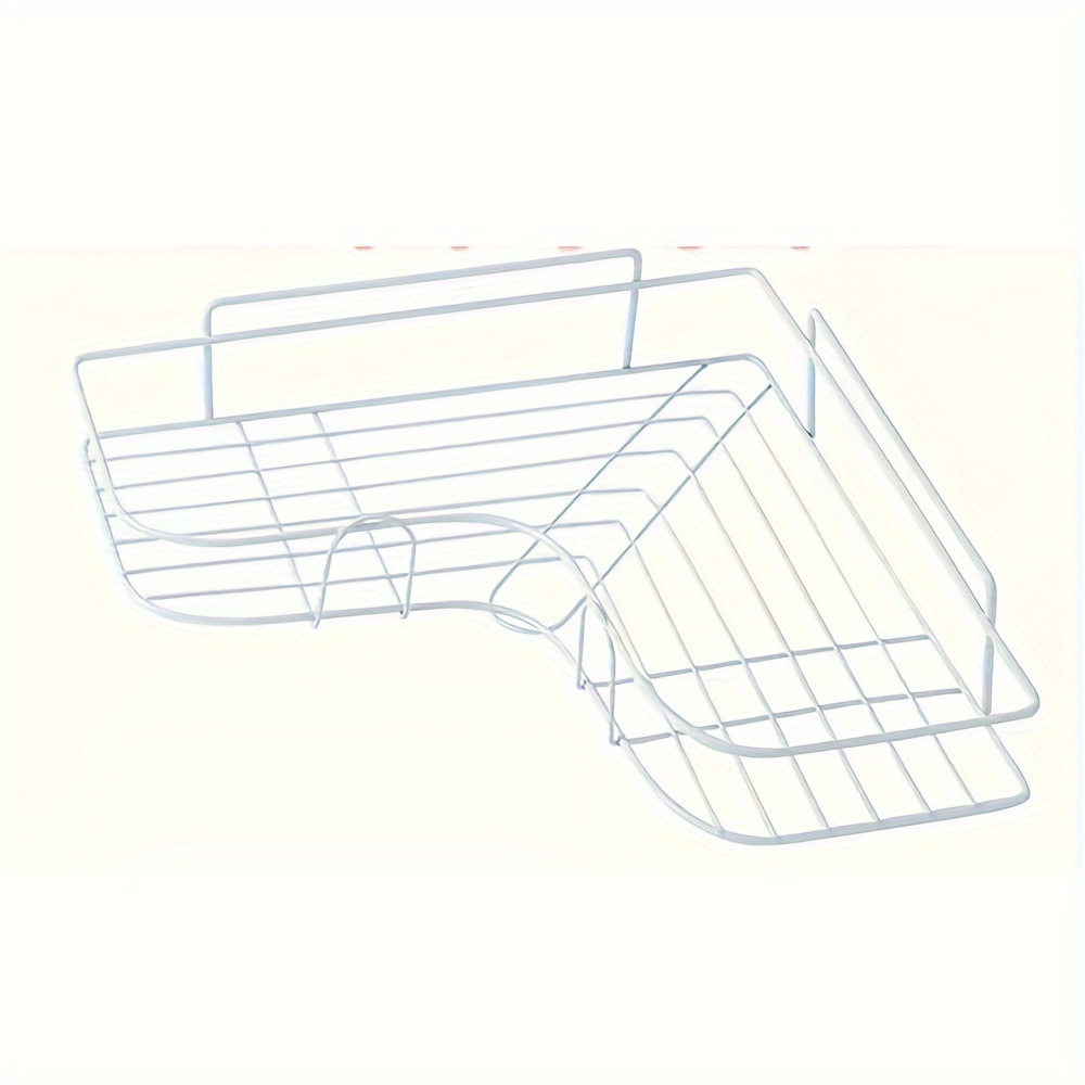 1pc Wall Mounted Bathroom Shelf Shower Caddy Rack No - Temu Canada