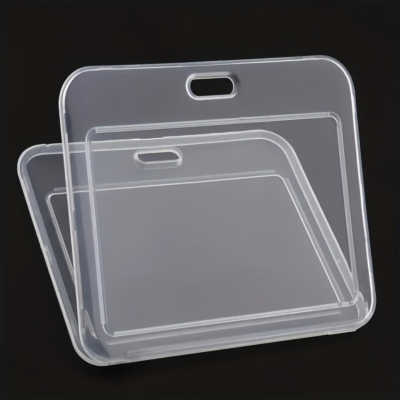 10pcs Transparent Two Types Of Card Covers Suitable For Female And Male dents Bus Cards Chest Cards Credit Cards Bank Cards ID Cards And