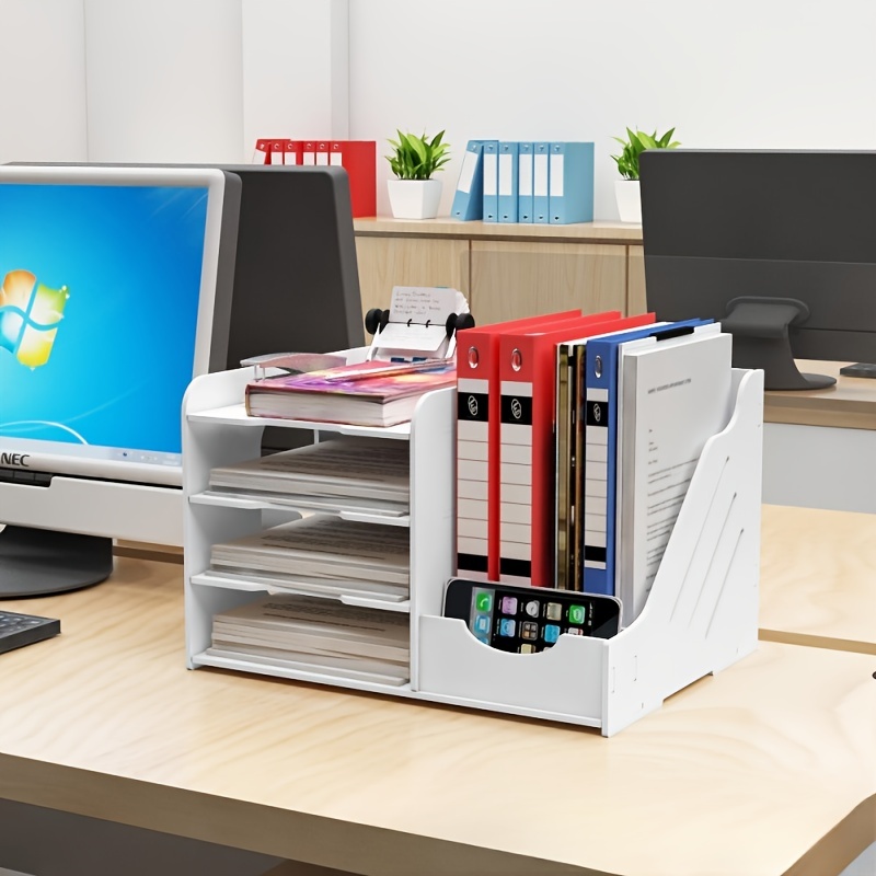 Office Desk Organizer Easy Assembly Finishing Organizer - Temu