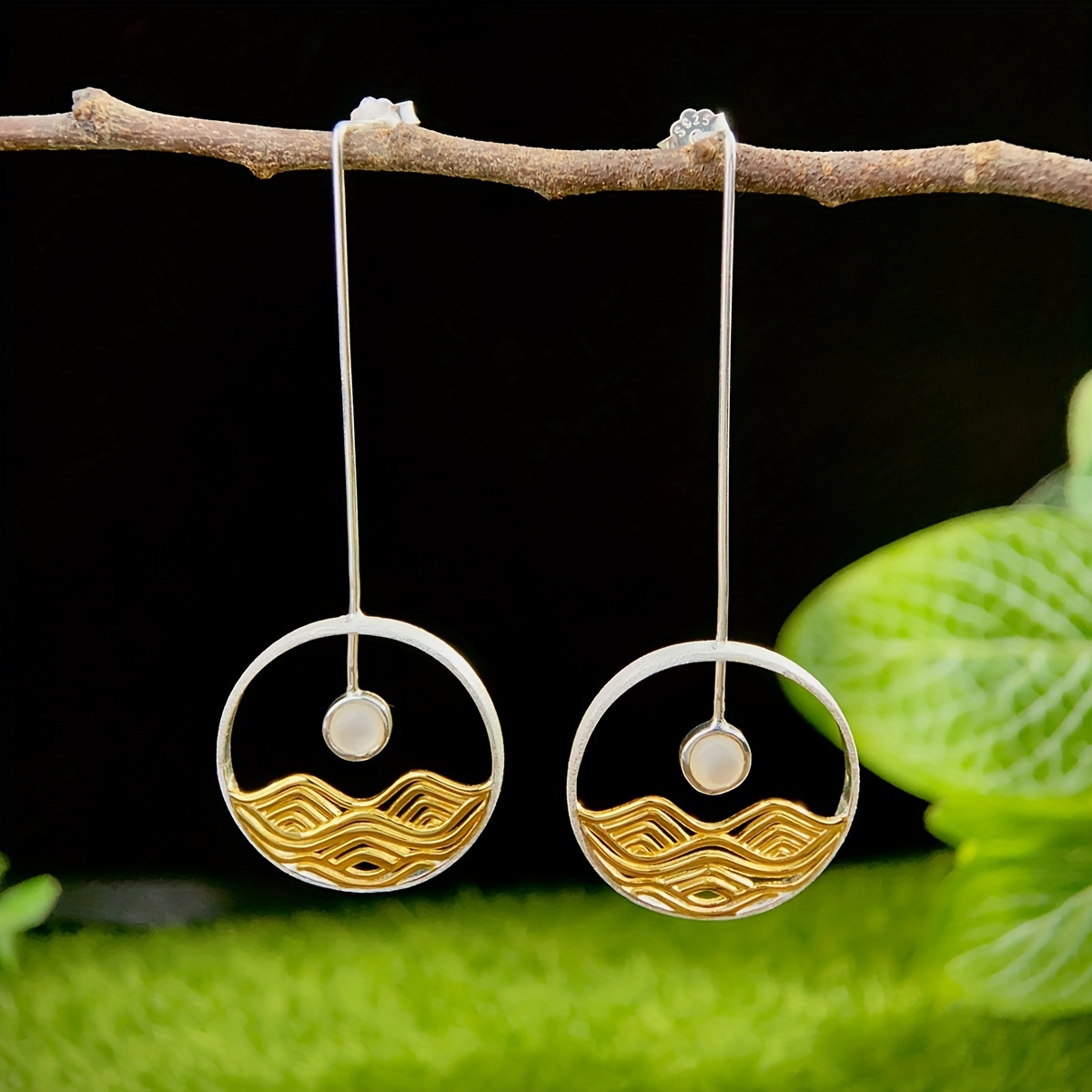 Sterling 925 Silver Hypoallergenic Ear Jewelry Sunrise - Temu United ...