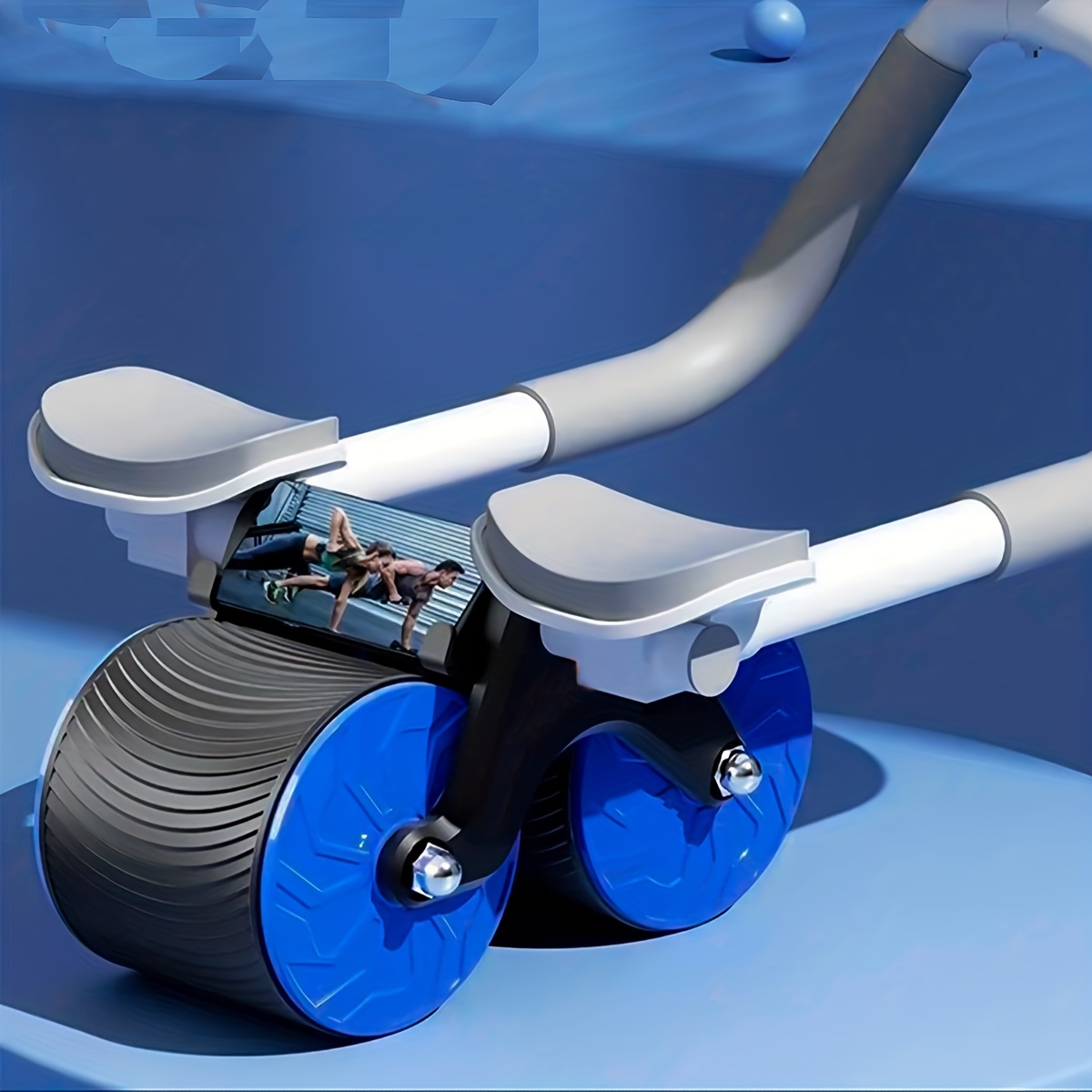 Abdominal Exercise Wheel, Abdominal Trainer, Waist Slimming Roller ...