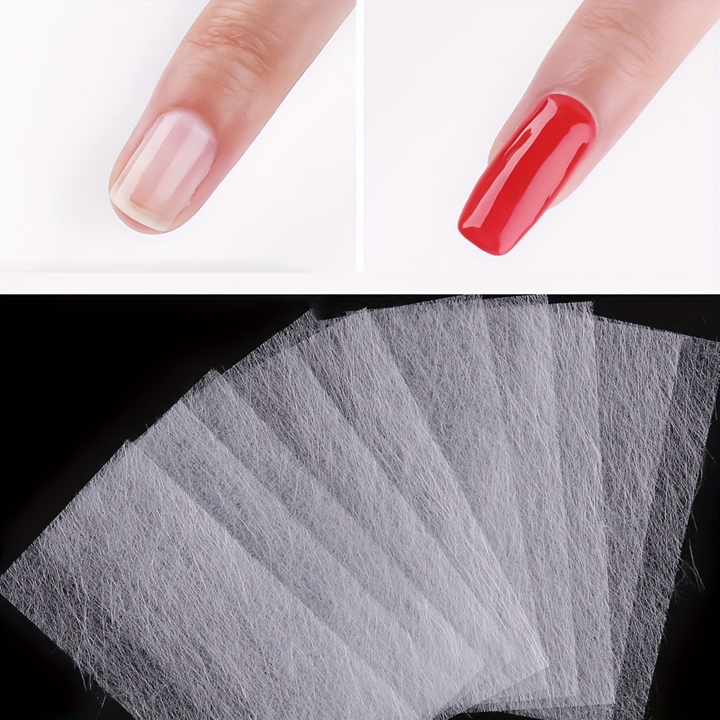 Natural Glass Fiber Sheet Set Manicure Extensions Anti - Temu New Zealand