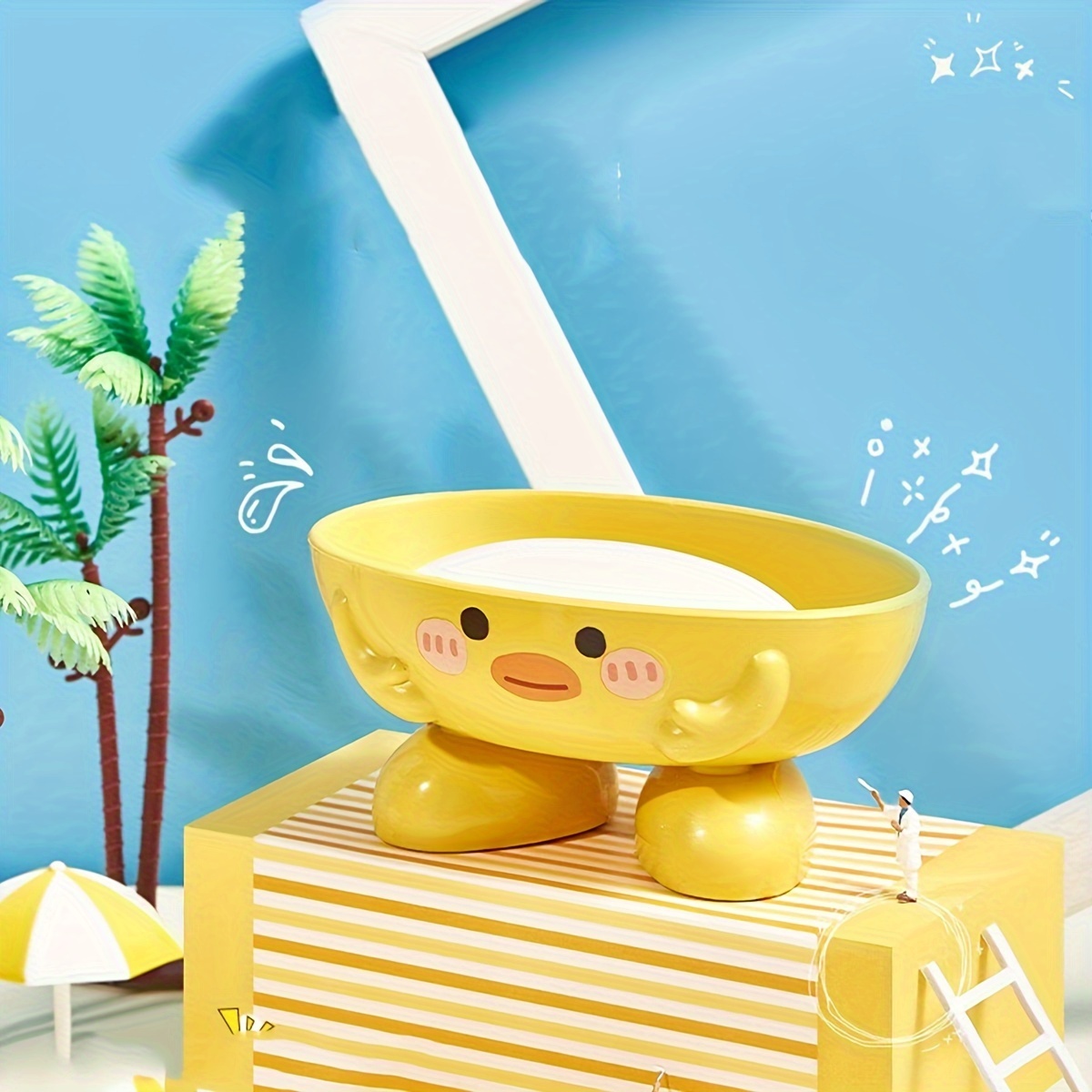 漫画の石鹸箱ホームかわいいトイレ排水石鹸箱寮 ティブ浴室石鹸収納ボックス 1pc Temu Japan