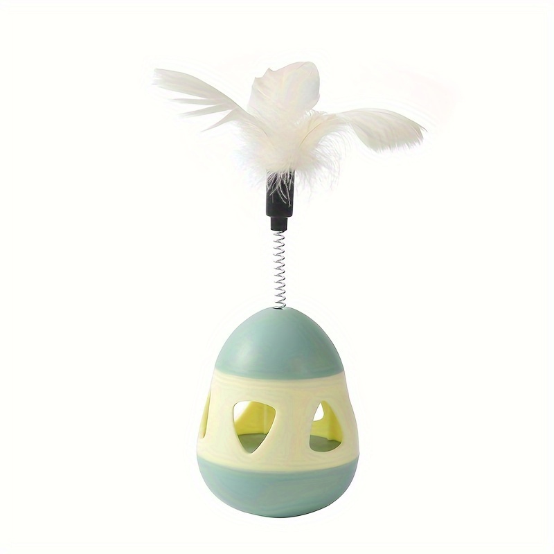 Interactive Cat Toy Leaking Food Dispenser Ball Feather - Temu United ...